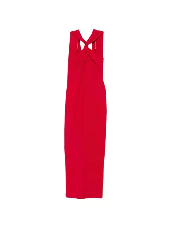 Solace London Rona Maxi Dress - Red