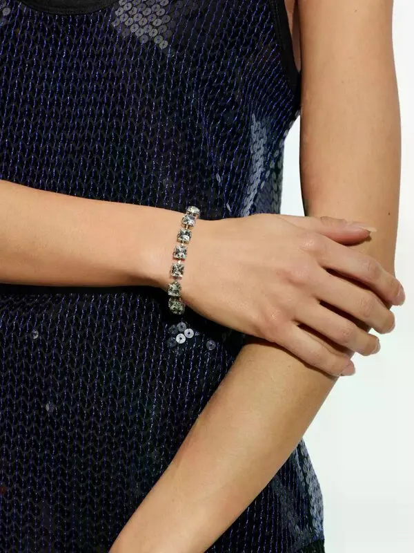 Isabel Marant Étoile Crystal-embellished Brass Bracelet