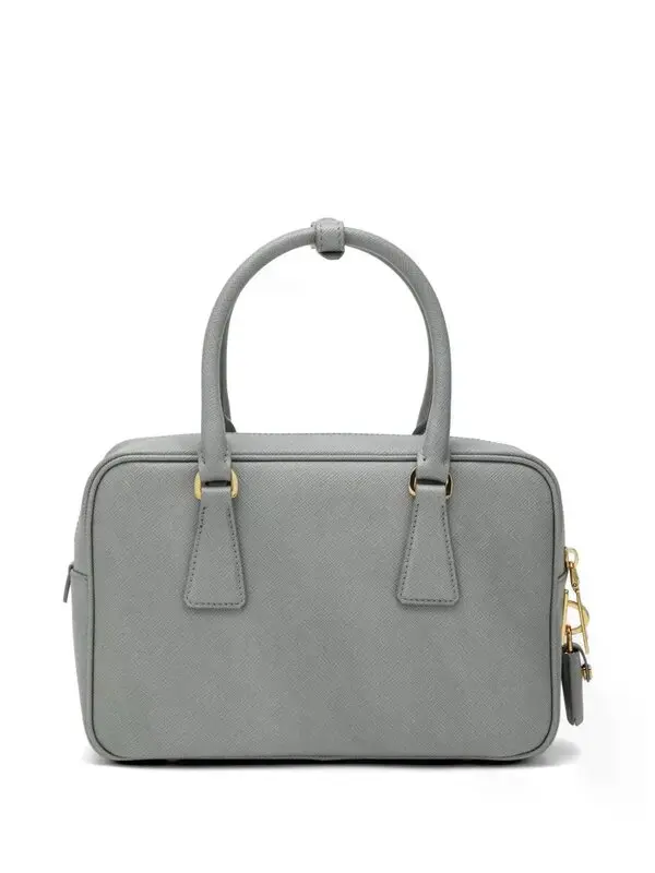 Prada Triangle Plaque Tote
