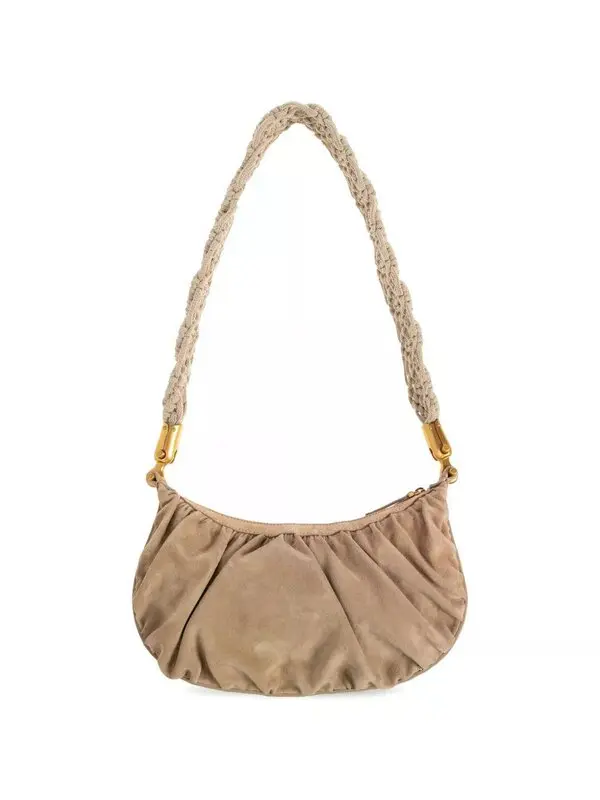 Balmain Braided-strap Shoulder Bag