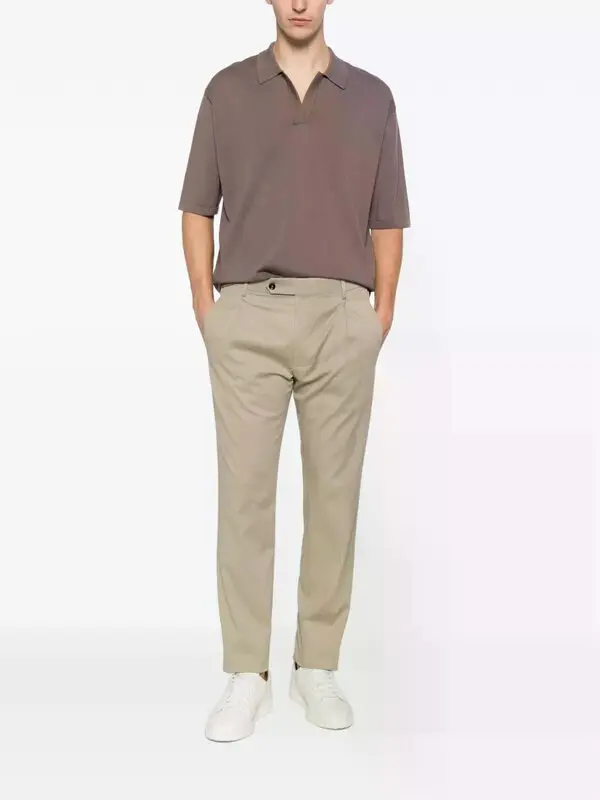 BERWICH Long Pleated Trousers