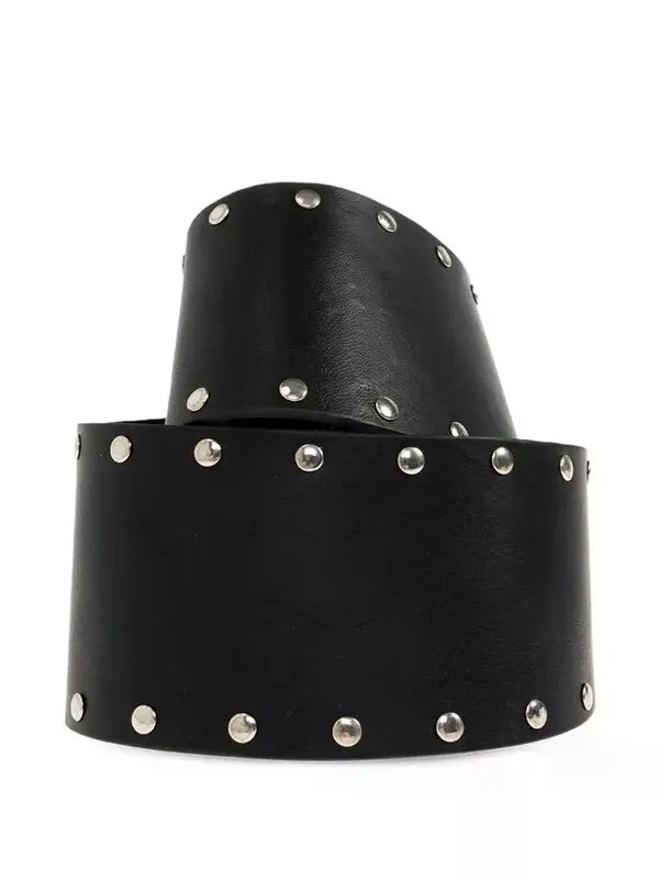 GESTUZ Studded Leather Belt