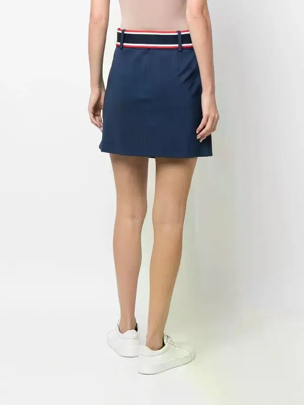 Pinko A-line Mini Skirt With Detachable Belt