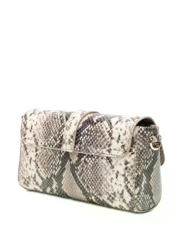 Maje Snake-effect Buckle Detail Cross Body Bag