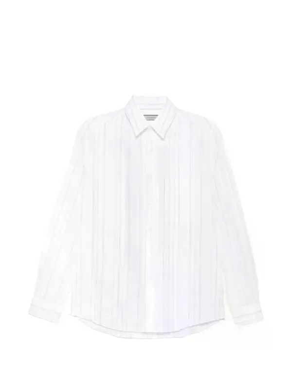 Canali Striped Chest-pocket Shirt