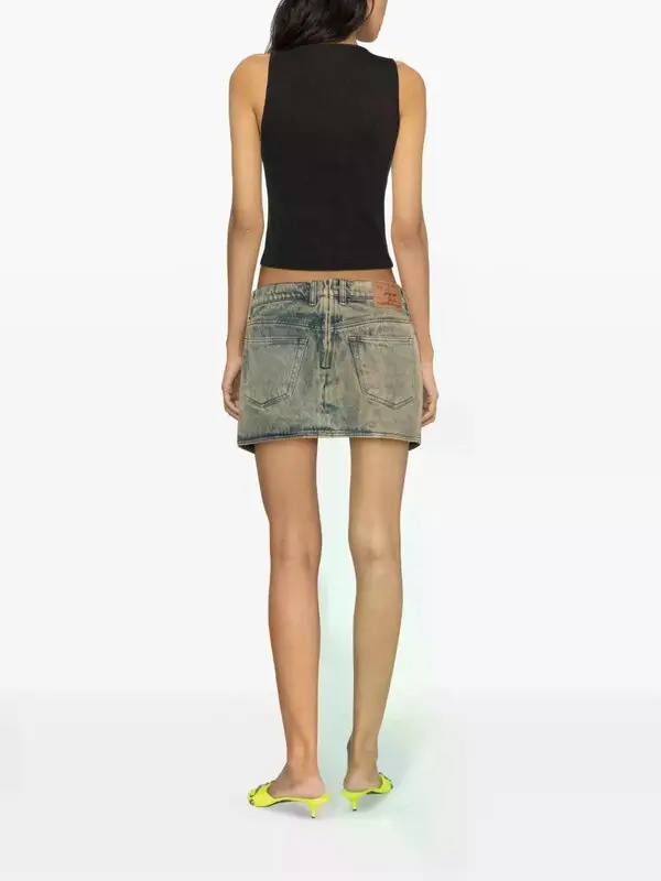 R13 Henley Cotton Tank Top