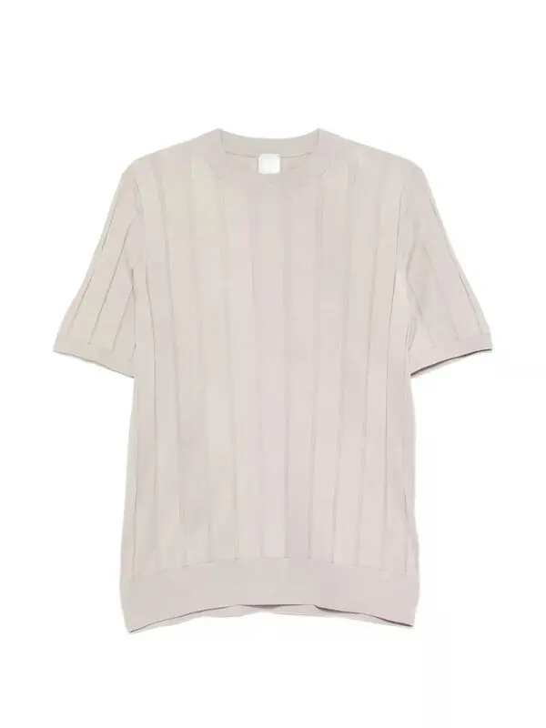 Eleventy Vertical-stripe T-shirt