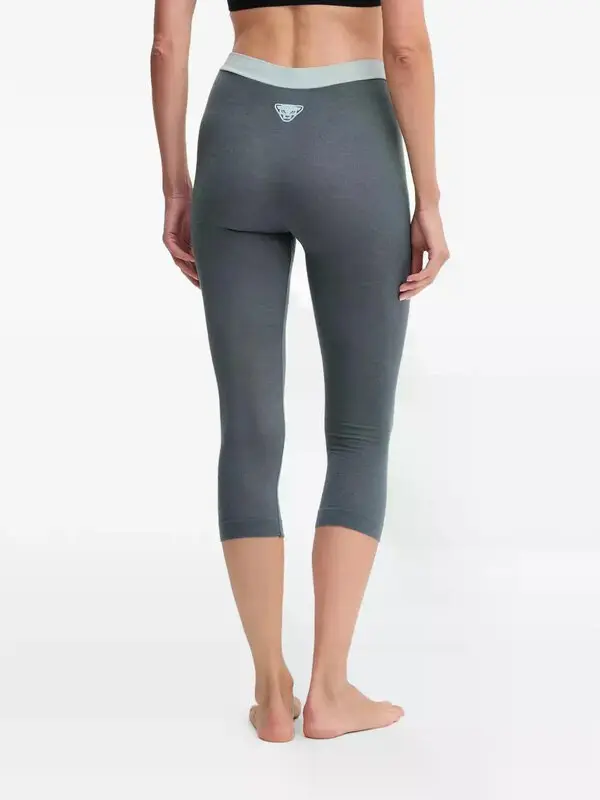 DYNAFIT Tour Light Merino 3/4 Logo-detail Leggings