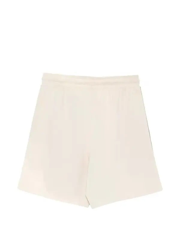 EA7 Striped-trim Logo-patch Shorts