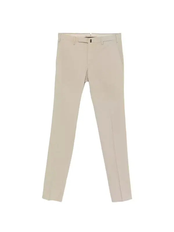Incotex Slim-fit Cotton Trousers - Neutrals
