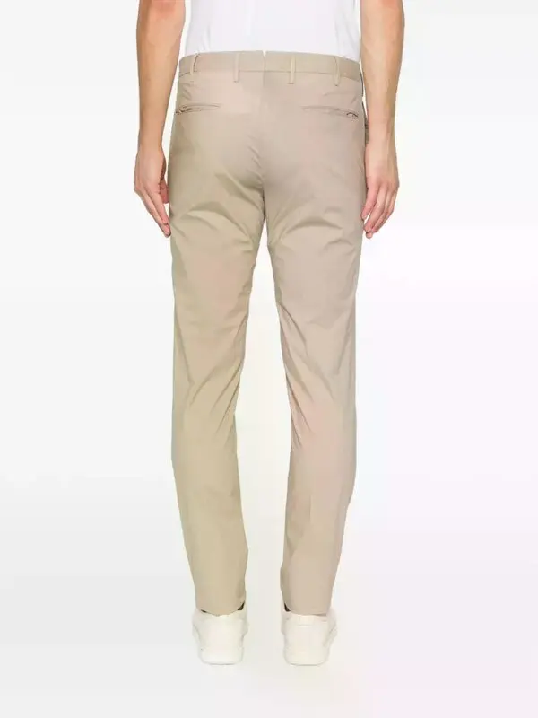 Incotex Slim-fit Cotton Trousers - Neutrals