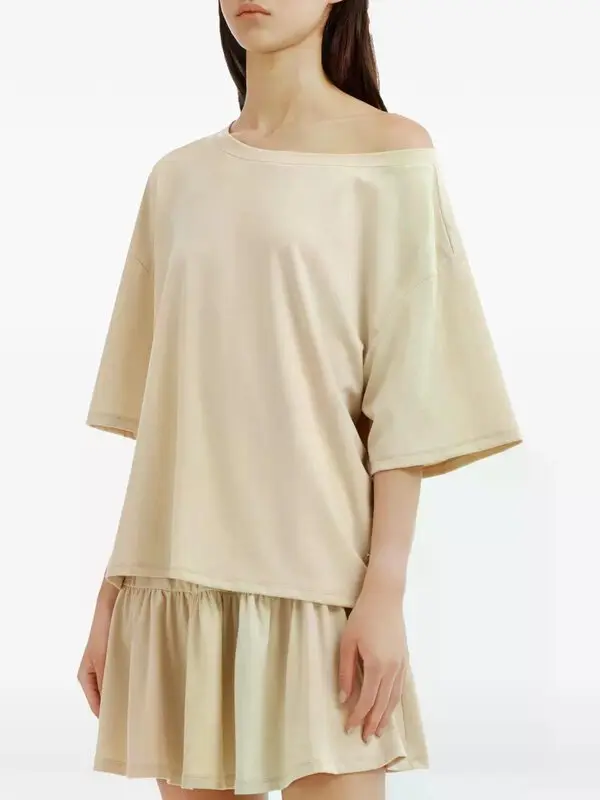 B+AB Off-shoulder Tiered Pyjama Set