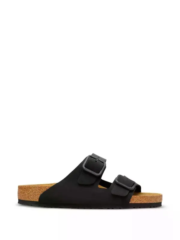BIRKENSTOCK Arizona Buckled Sandals - Black