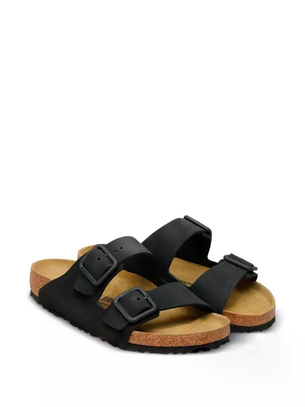 BIRKENSTOCK Arizona Buckled Sandals - Black