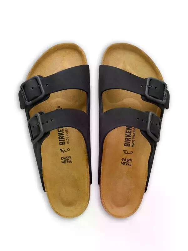 BIRKENSTOCK Arizona Buckled Sandals - Black
