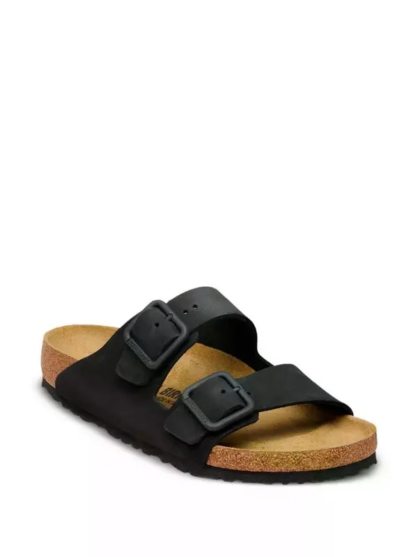 BIRKENSTOCK Arizona Buckled Sandals - Black