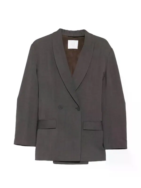 Sú Double-breasted Lace-up Jacket