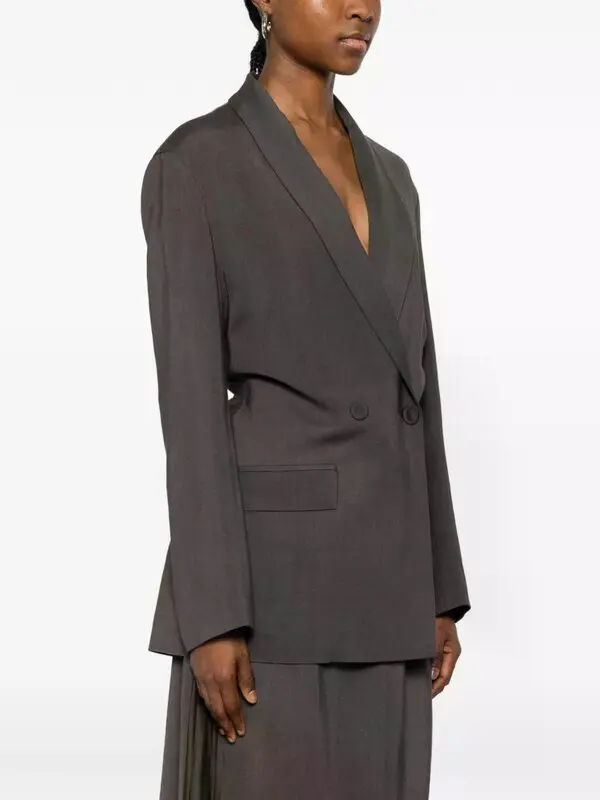 Sú Double-breasted Lace-up Jacket