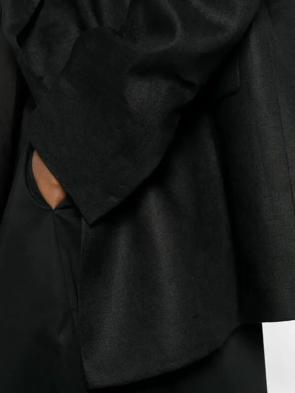 Sú Double-breasted Blazer With Peak Lapels
