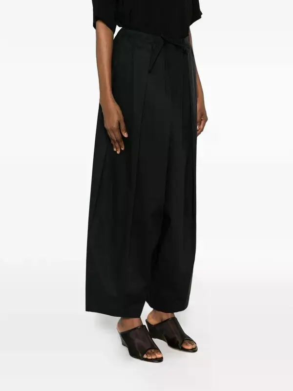 Sú Pleated Drawstring-waist Trousers