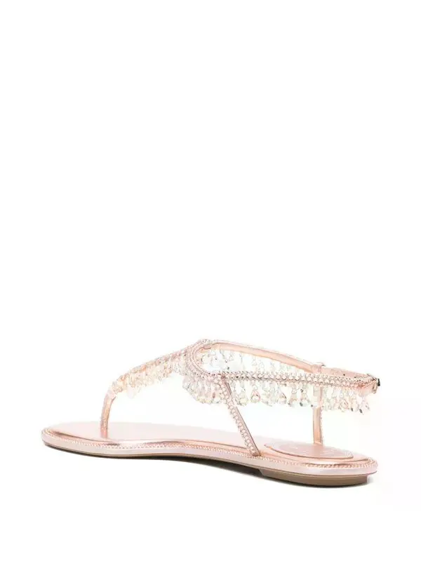 Rene Caovilla Chandelier Crystal-embellished Slingback Sandals