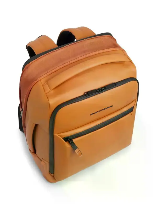 PIQUADRO Corner 2.0 Water-resistant Backpack - Brown