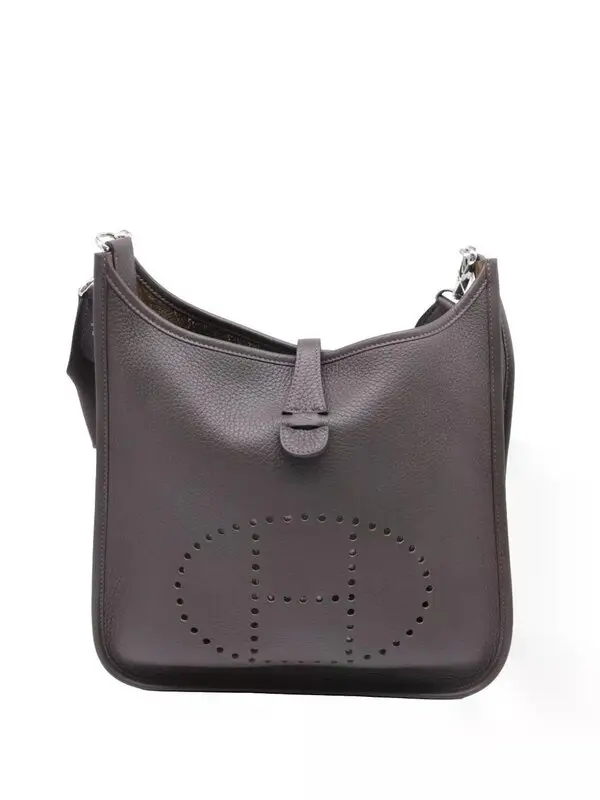 Hermès Evelyn Iii Perforated Shoulder Bag - Grey