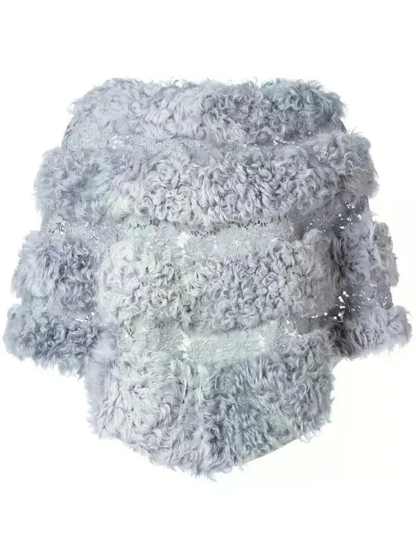 Valentino Garavani Lace Panel Cape