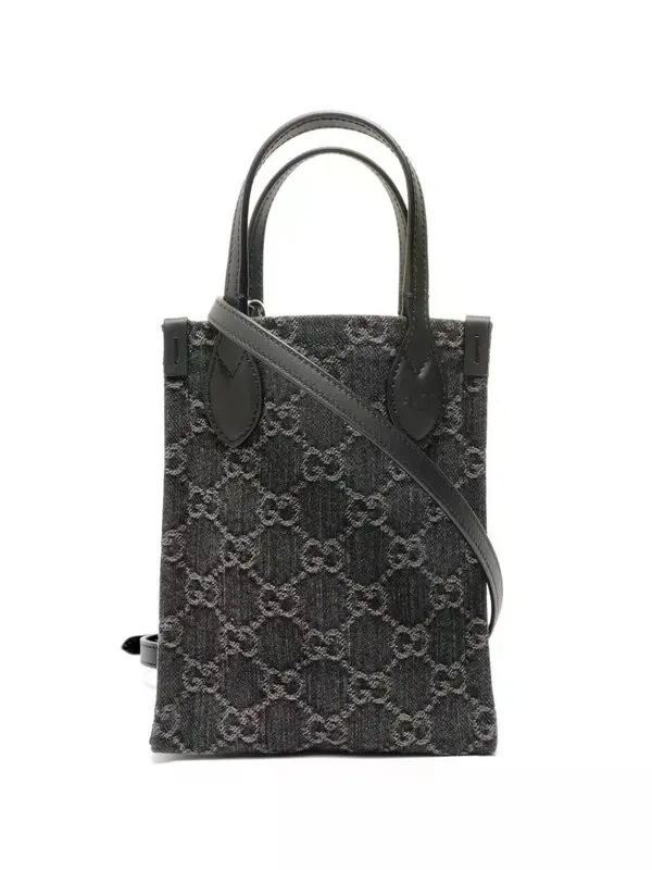 Gucci Gg Denim Shoulder Bag