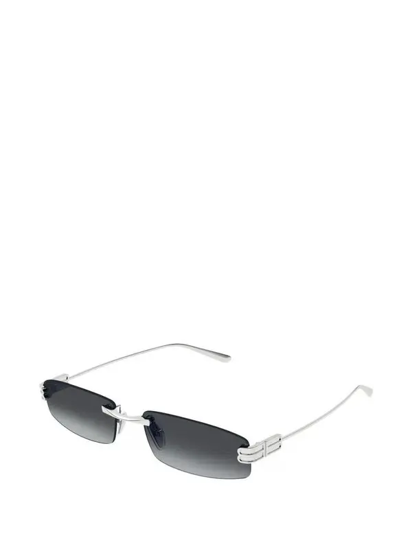 Balenciaga Gossip Rectangle-frame Sunglasses