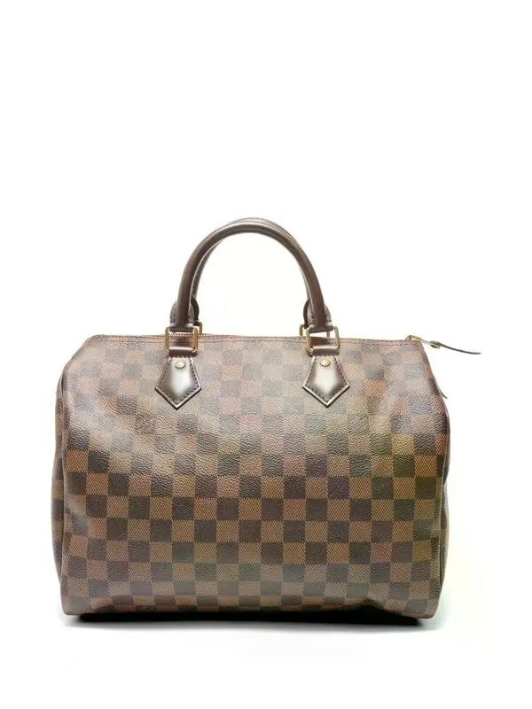 LOUIS VUITTON 2013 Damier Speedy Handbag - Brown