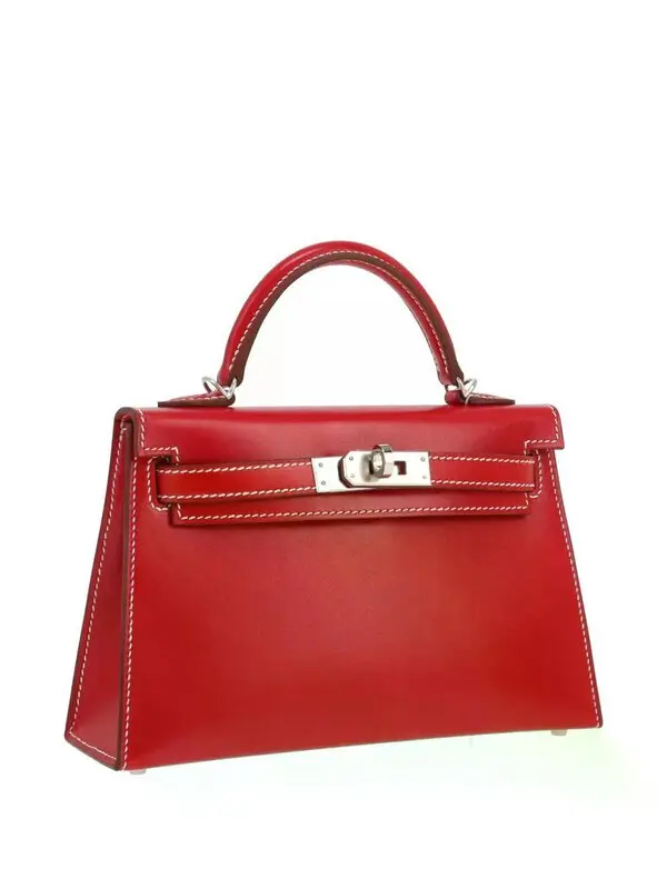 Hermès Kelly 20 Leather Handbag - Red