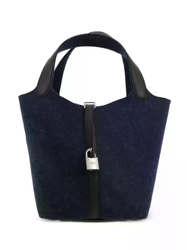 Hermès 2020 Picotin 22 Handbag - Blue