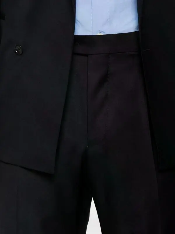 Tagliatore Double-breasted Peak-lapel Suit - Blue