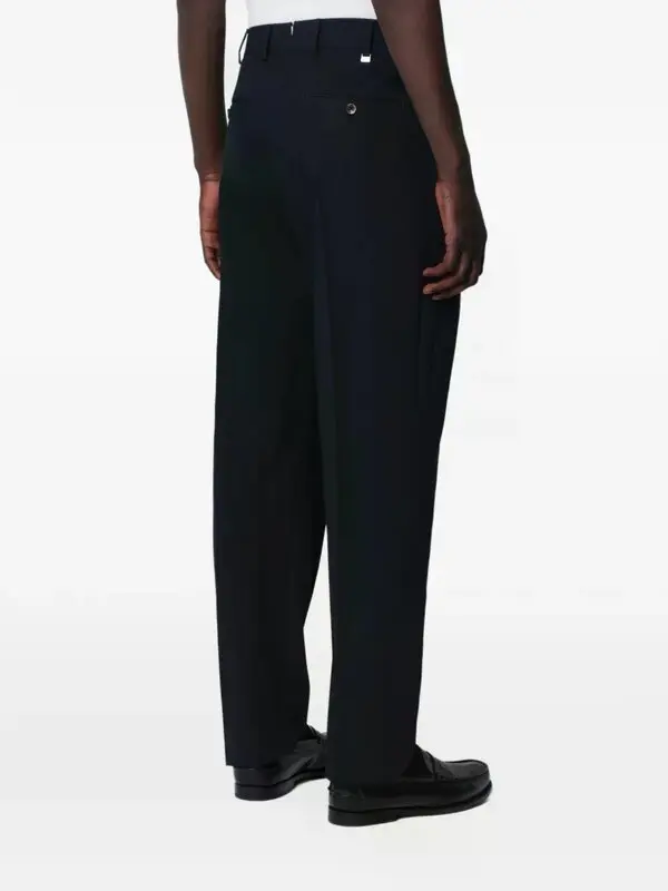 PT TORINO Pleated Tailored Trousers In Cotton
