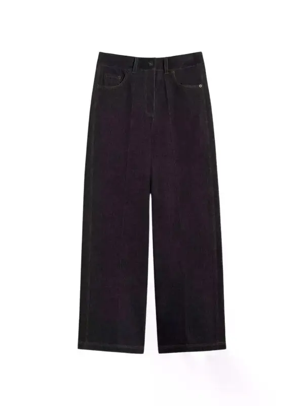 Max Mara Straight-leg Trousers - Blue