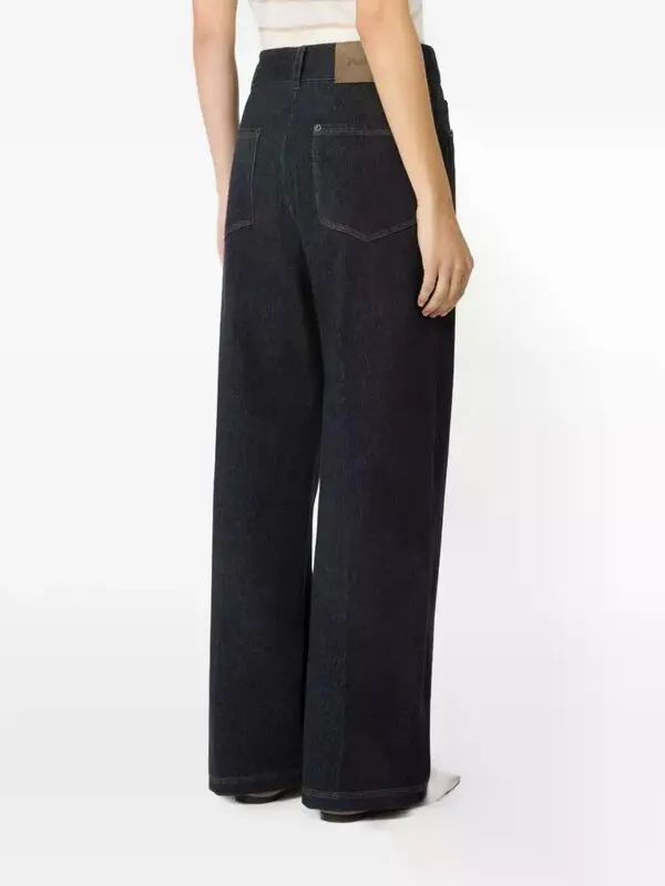 Max Mara Straight-leg Trousers - Blue