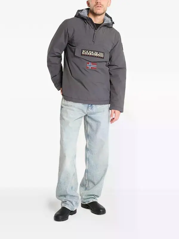 NAPAPIJRI Logo-patch Hooded Jacket