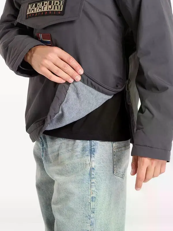 NAPAPIJRI Logo-patch Hooded Jacket