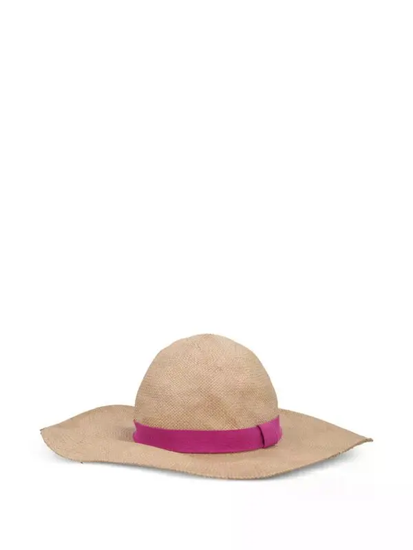 Malo Riviera Wide-brim Sun Hat - Neutrals