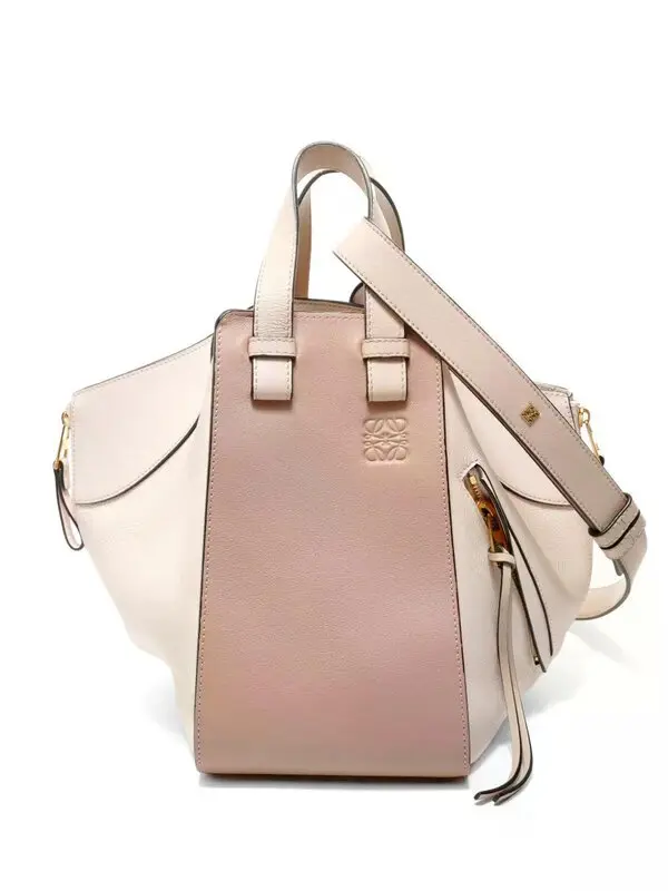 Loewe 2010-2020s Hammock Leather Handbag - Neutrals