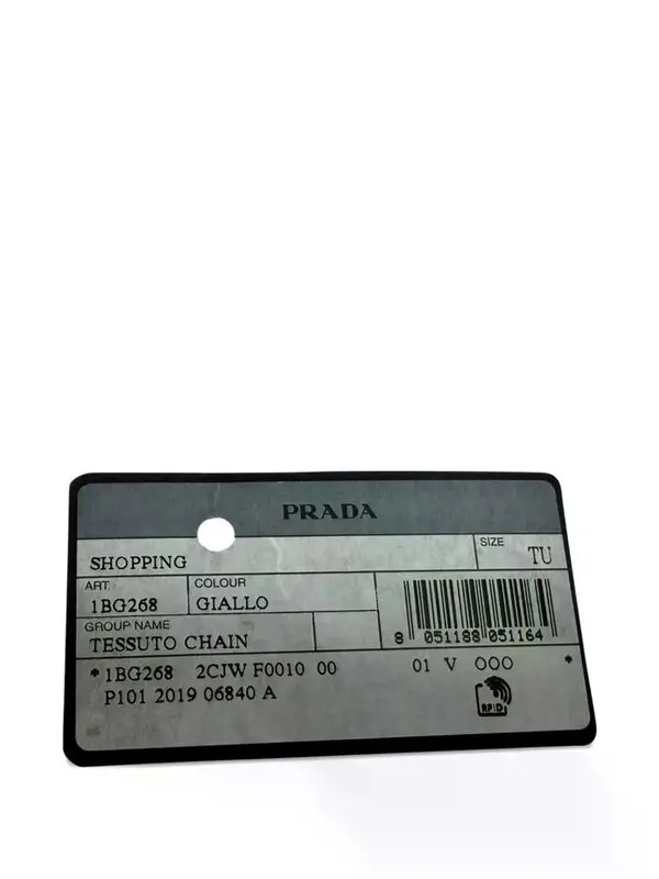 Prada Tessuto Chain Tote