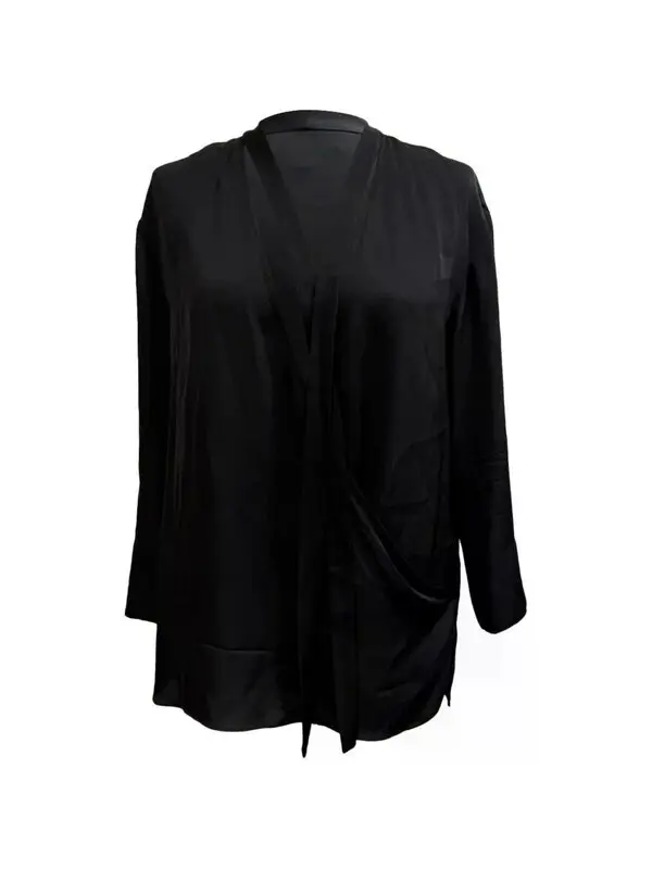 Theory Tie-front Relaxed Blouse