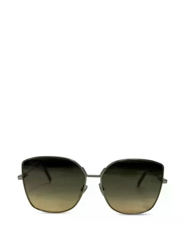 Givenchy Gv7184/g/s Square-framed Sunglasses - Silver