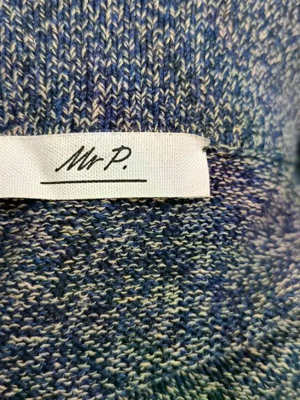 Mr P. Knitted Short-sleeve Polo Shirt