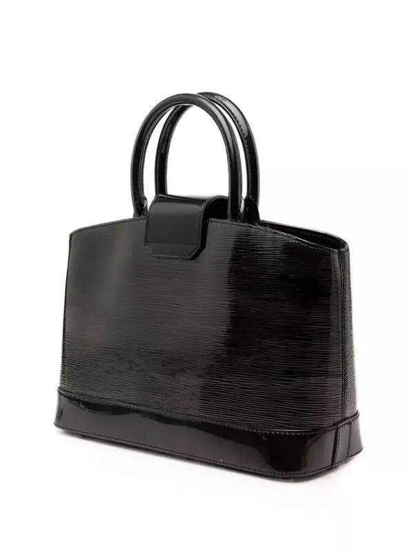 LOUIS VUITTON Epi Mirabeau Pm Satchel - Black