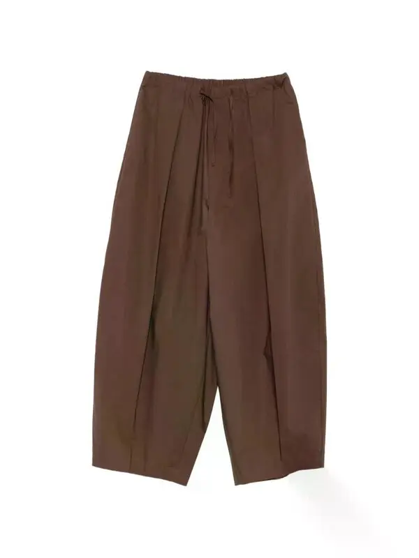 Sú Pleated Drawstring Palazzo Pants