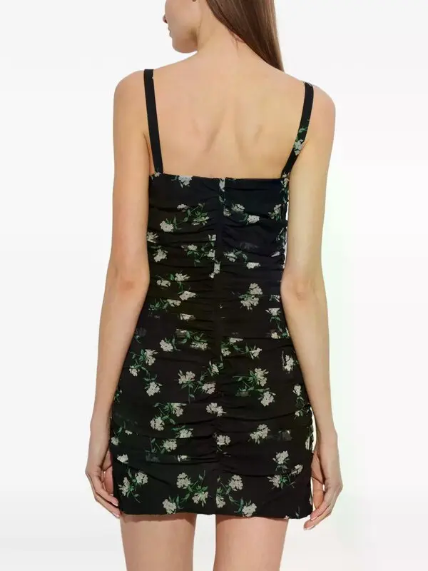Dolce & Gabbana Floral-print Ruched Dress