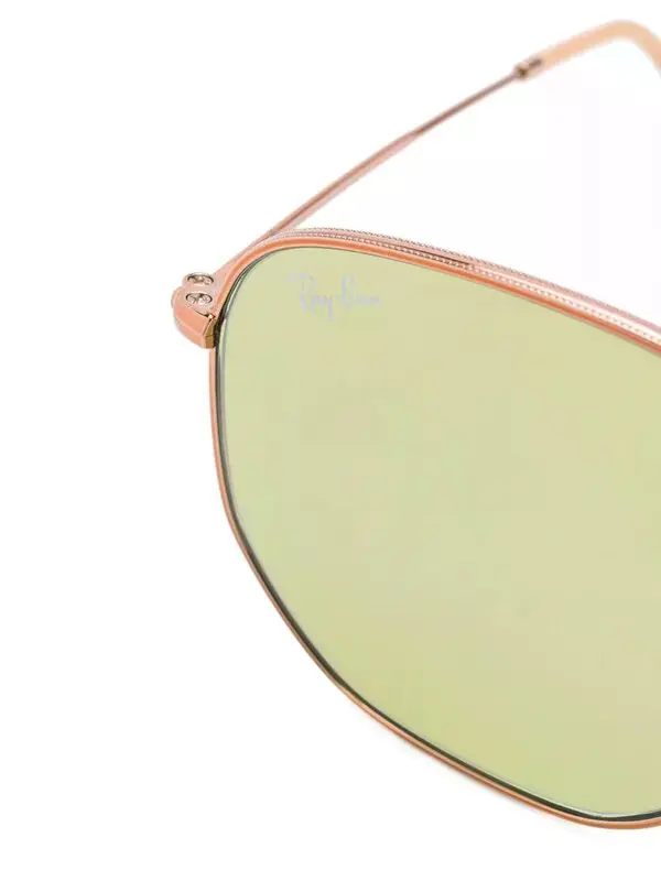 Ray-ban Hexagonal Sunglasses - Gold