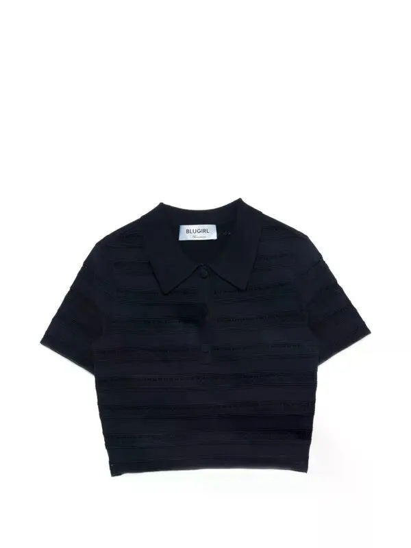 BLUGIRL Short-sleeved Polo Shirt